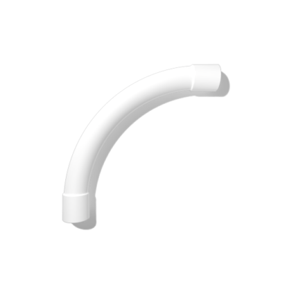 NBN Sweep Bends White - AussieDuct